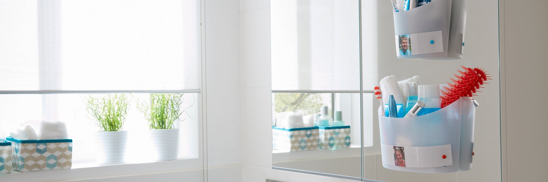 Für liebe Gäste - ein eigener Korb im Bad - tesa