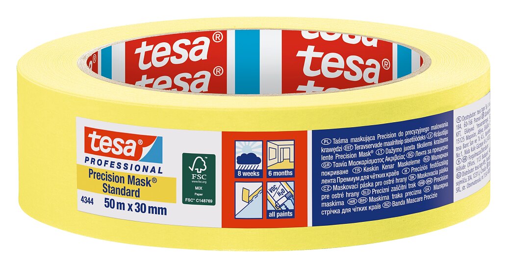 tesa® Professional 4334 Präzisionskrepp® PLUS - tesa