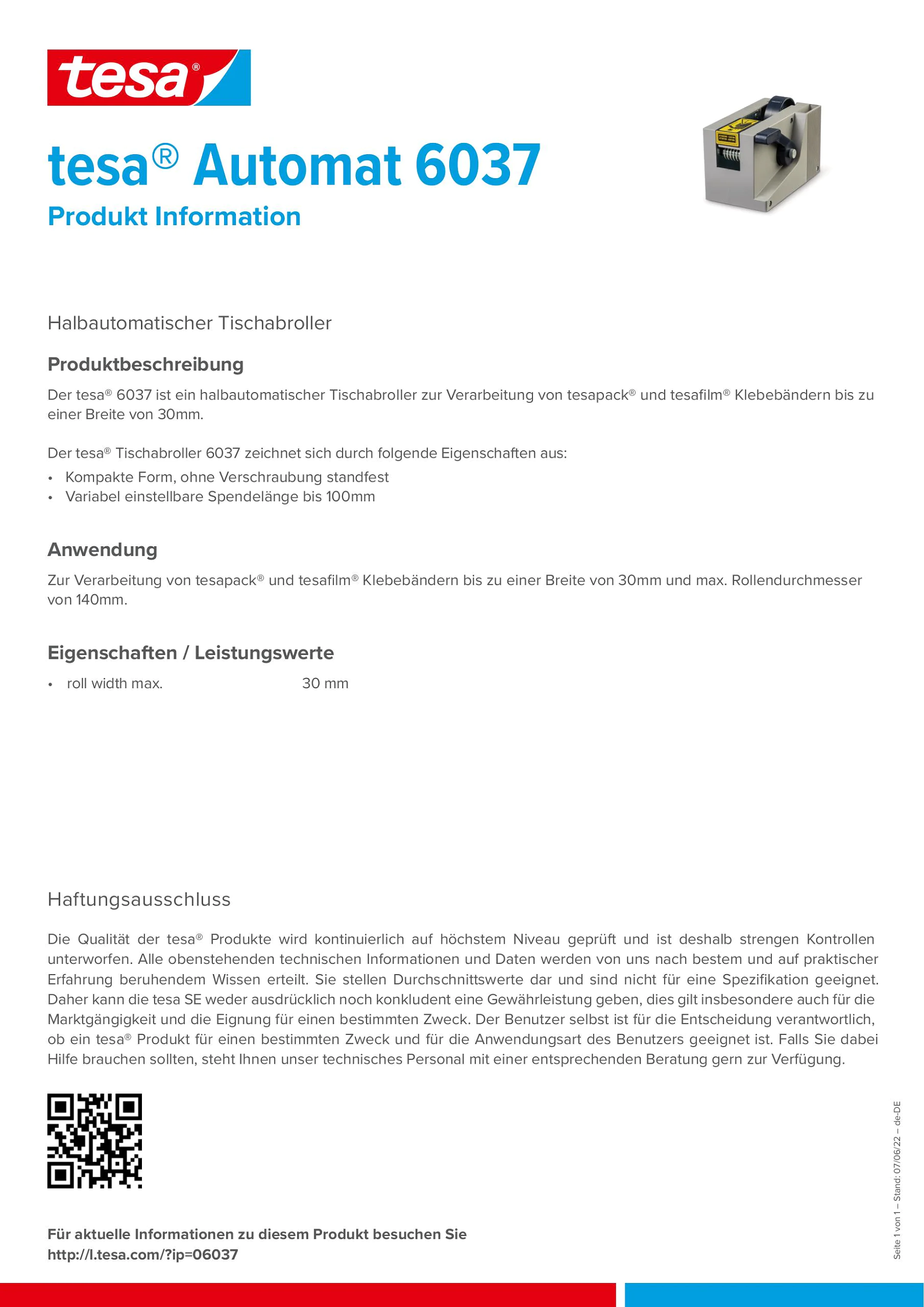 tesa® Automat 6037 - tesa