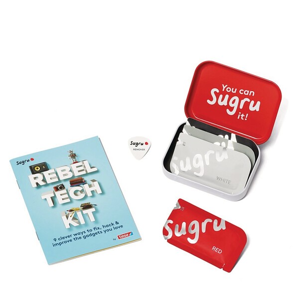 Sugru by tesa® DIY-Kits mit 4x Sugru, coolen Tipps und Aufbewahrungsbox ...