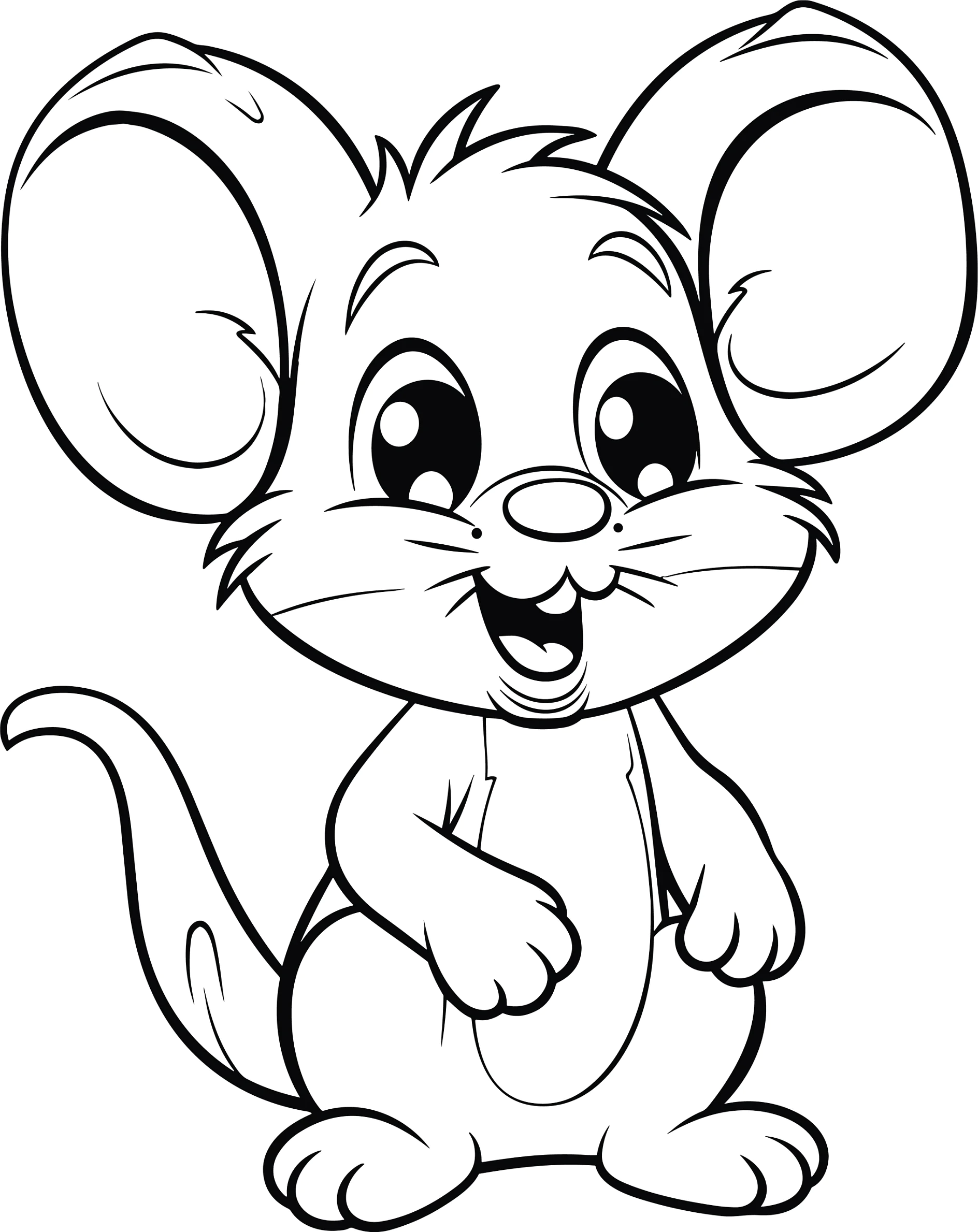 Kostenlose Maus-Malvorlagen - Ausmalbilder von Mäusen zum Download