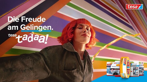 Für mehr tadaa-Momente im Leben – tesa feiert mit neuer Markenkampagne ...