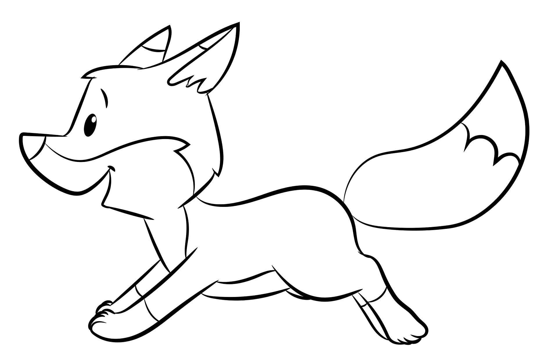 Fuchs Ausmalbilder - Tolle Malvorlagen für Kinder