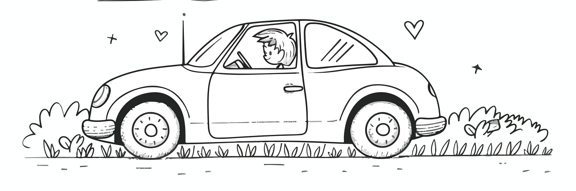 Autos Ausmalbilder - Kostenlose Malvorlagen
