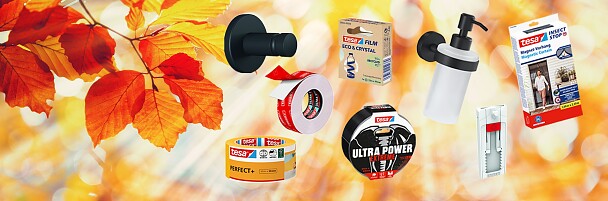 Büro- & Zuhause-Lösungen: Klebe-Produkte von tesa