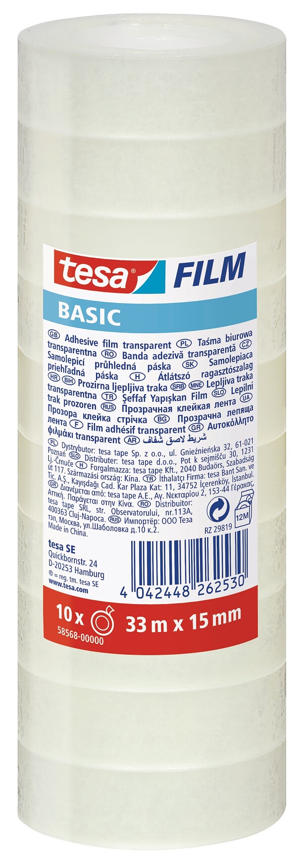 tesafilm® BASIC transparent - tesa
