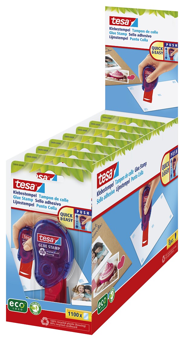 Innovative: the tesa Glue Stamp ecoLogo® - tesa