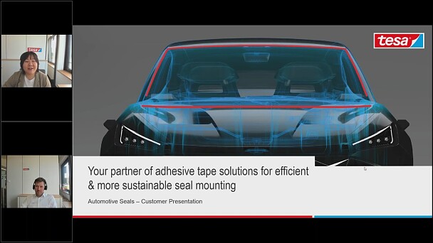 Watch the automotive seals webinar - tesa