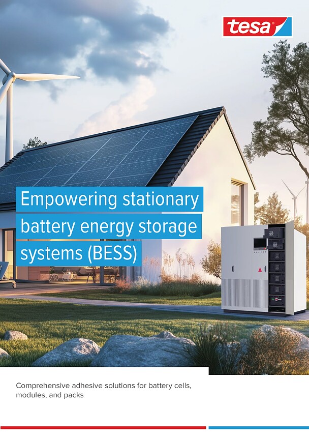 High-performance tape products for battery energy storage solutions | tesa®