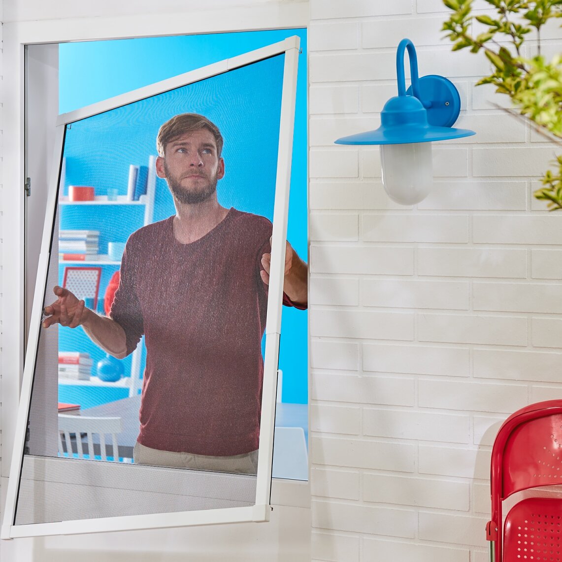 tesa® Insect Stop Hook & Loop STANDARD for Windows - tesa