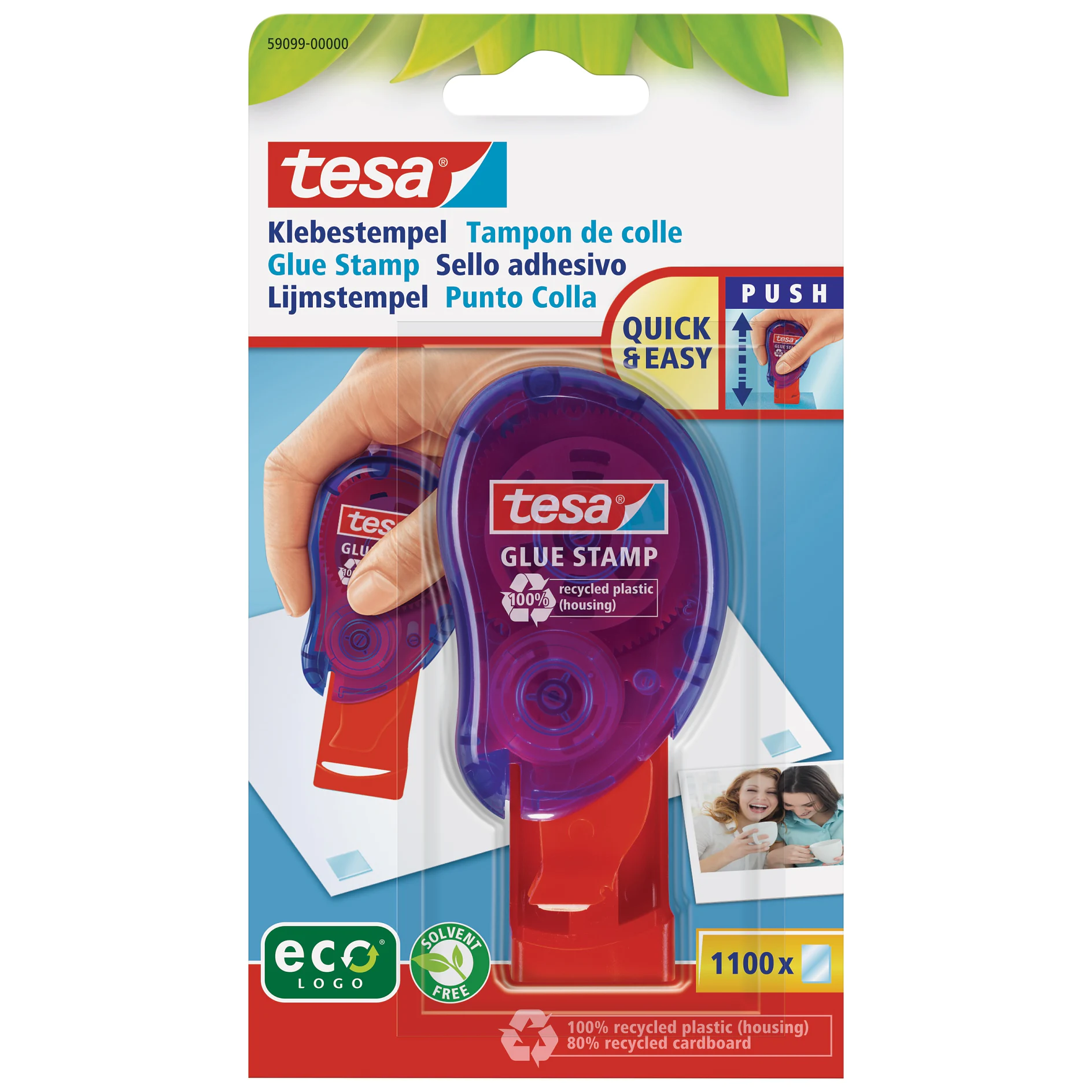 Sticking Quickly and Cleanly with tesa® Adhesive Glue Rollers and Glue ...
