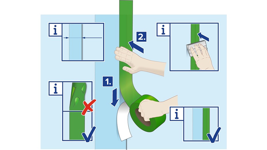 tesa 60077 Seal Flex + Construction Sealing Tape - tesa
