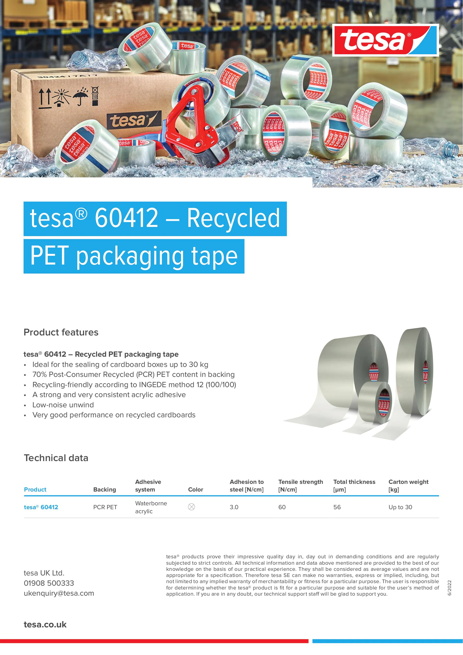 Catalogues and flyers - tesa