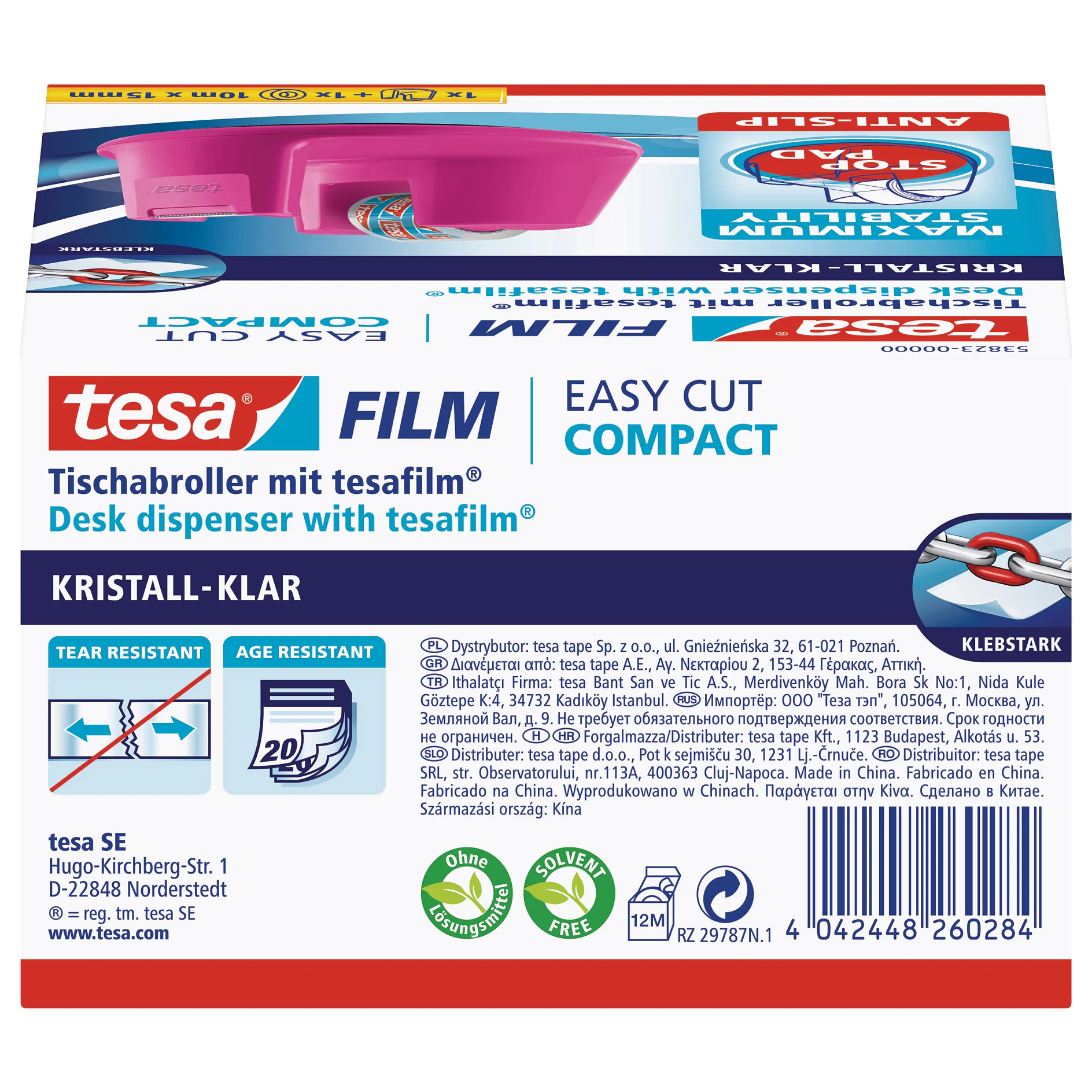 tesafilm® Eco & Crystal Mini Dispenser - tesa