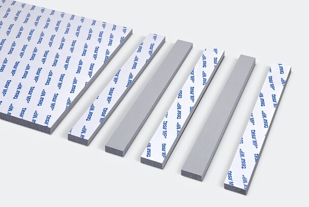 Developed for silicone bonding: tesa® 88665 MP+ differential Si/Ac ...