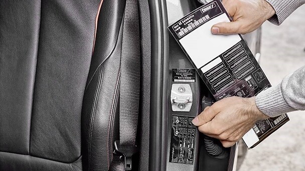 Car Label & Glass Marking for Automotive Interior & Exterior Parts ...