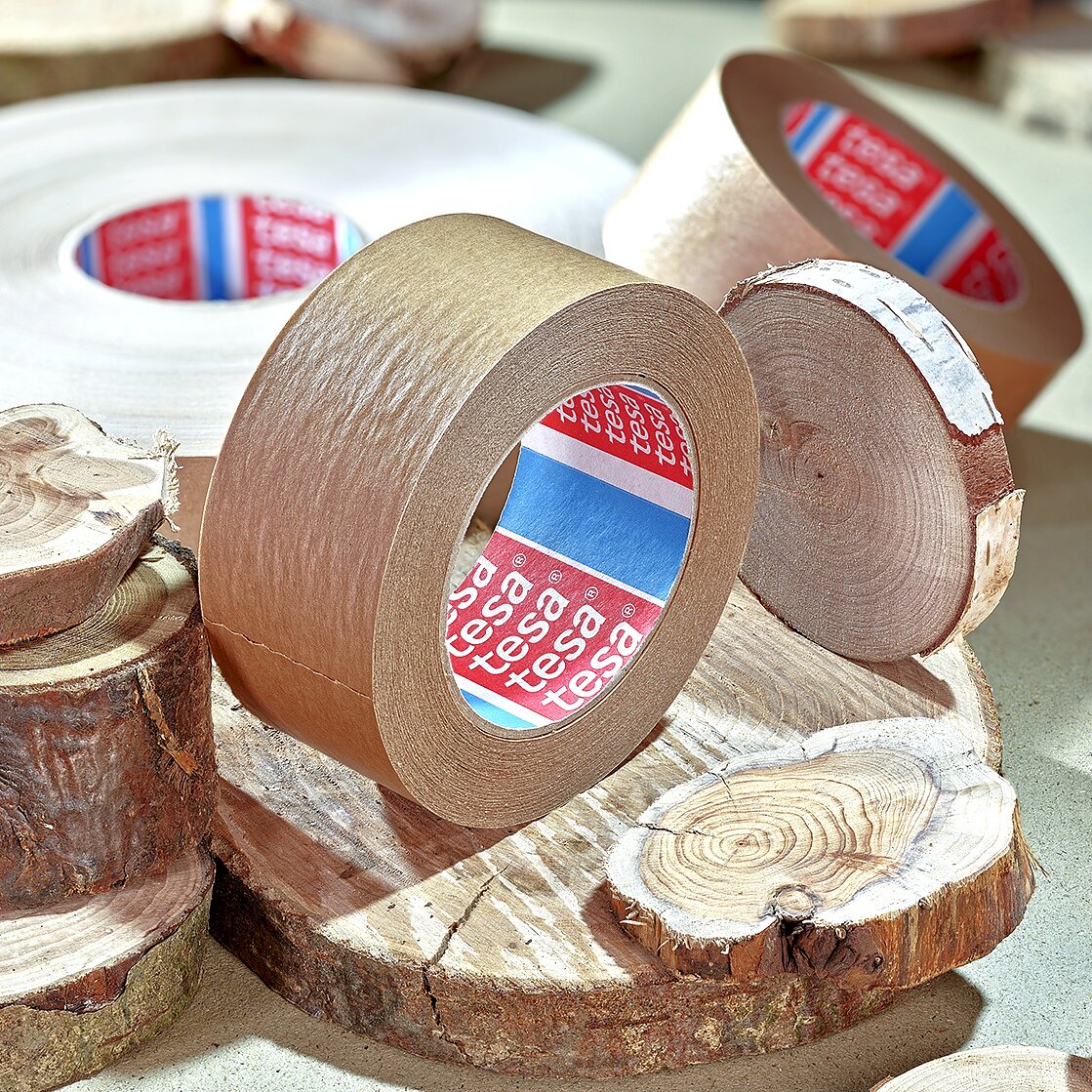 tesa® 60408 Bio-based paper packaging tape - tesa