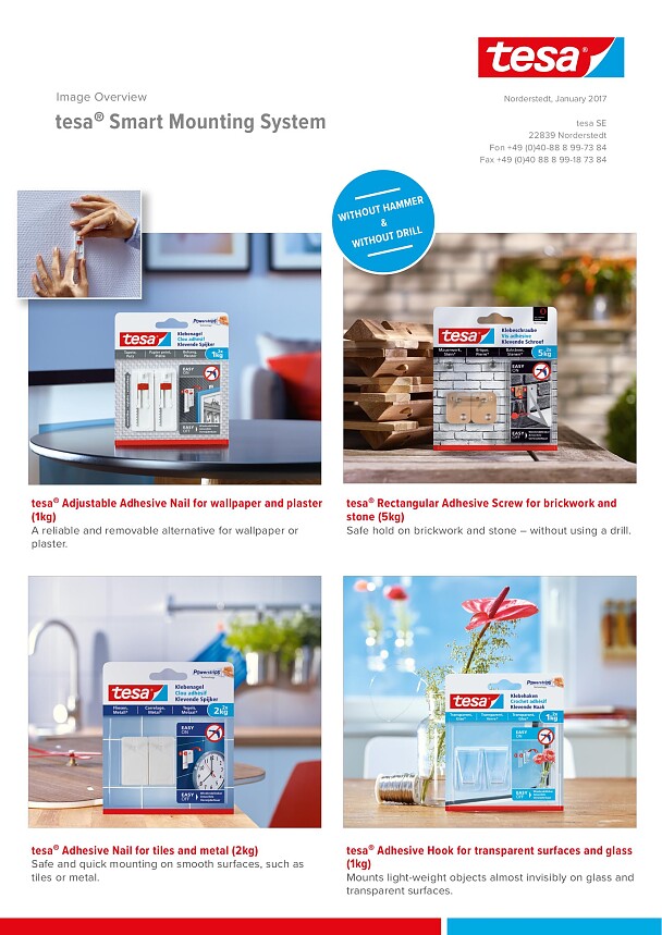 tesa® Smart Mounting System – The smart way of mounting - tesa