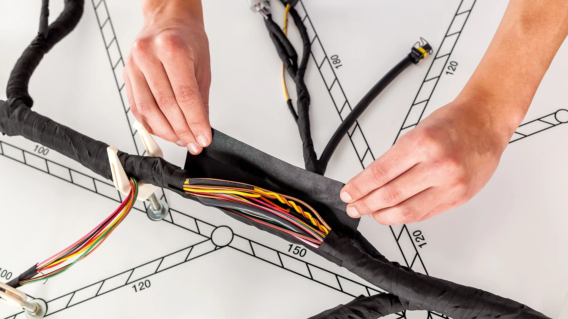 Automotive Wire Harness Tapes for Wrapping and Protection | tesa Singapore