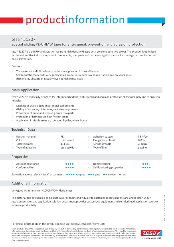 Permanent Surface Protection - tesa