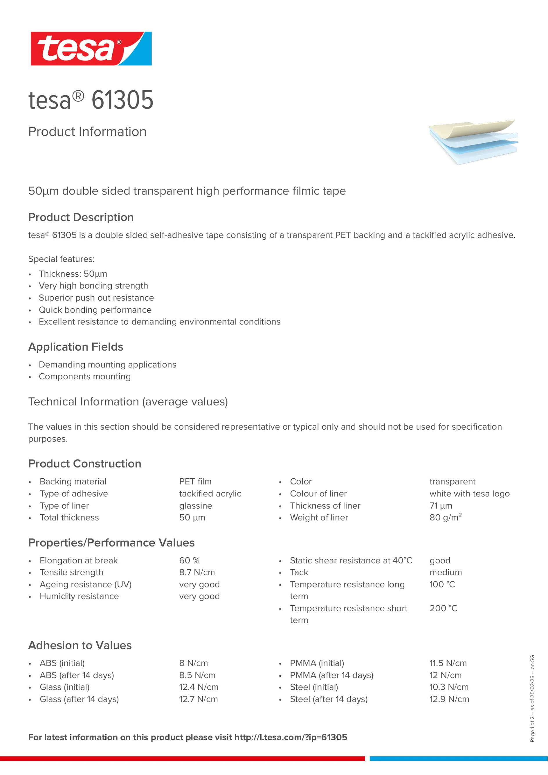 tesa® 61305 - tesa