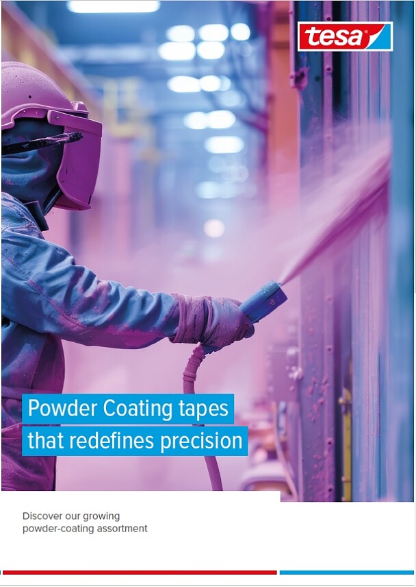New tesa® 50625 Basic powder coating tape for general applications - tesa