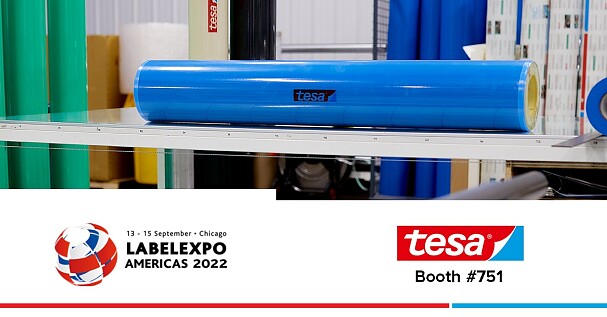 tesa exhibiting at Labelexpo Americas 2022