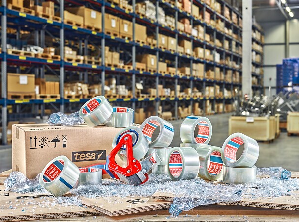 A new purpose: recycled PET bottles are turned into adhesive tapes - tesa