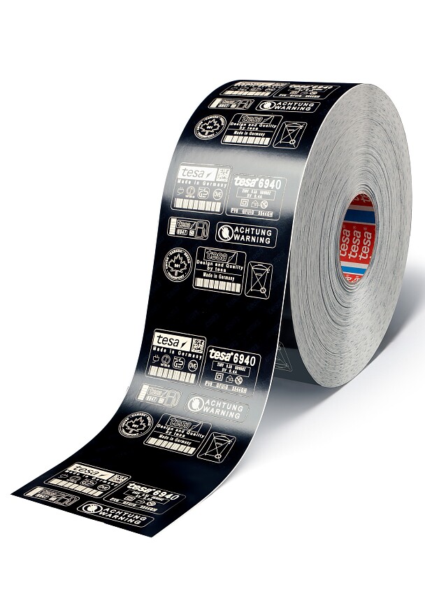 tesa® 6940 PV5 Black Glossy - tesa