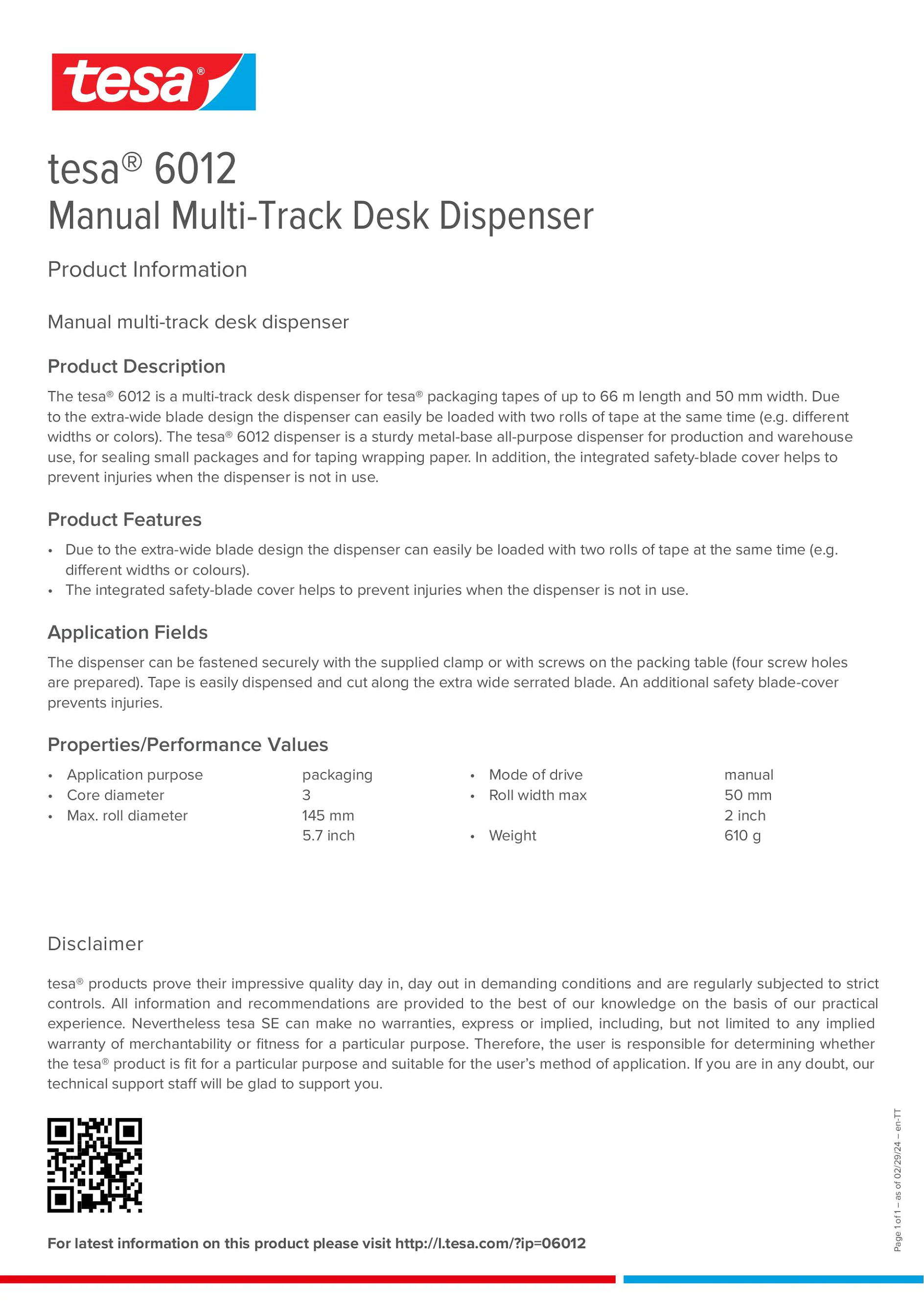 tesa® 6012 - tesa