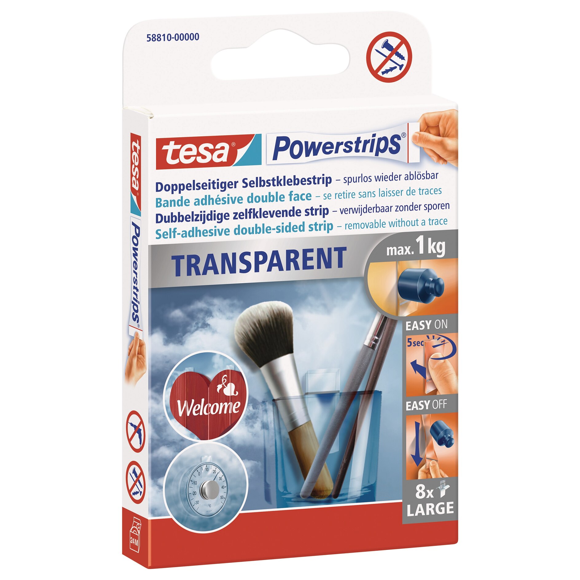 tesa® Powerstrips Large - tesa