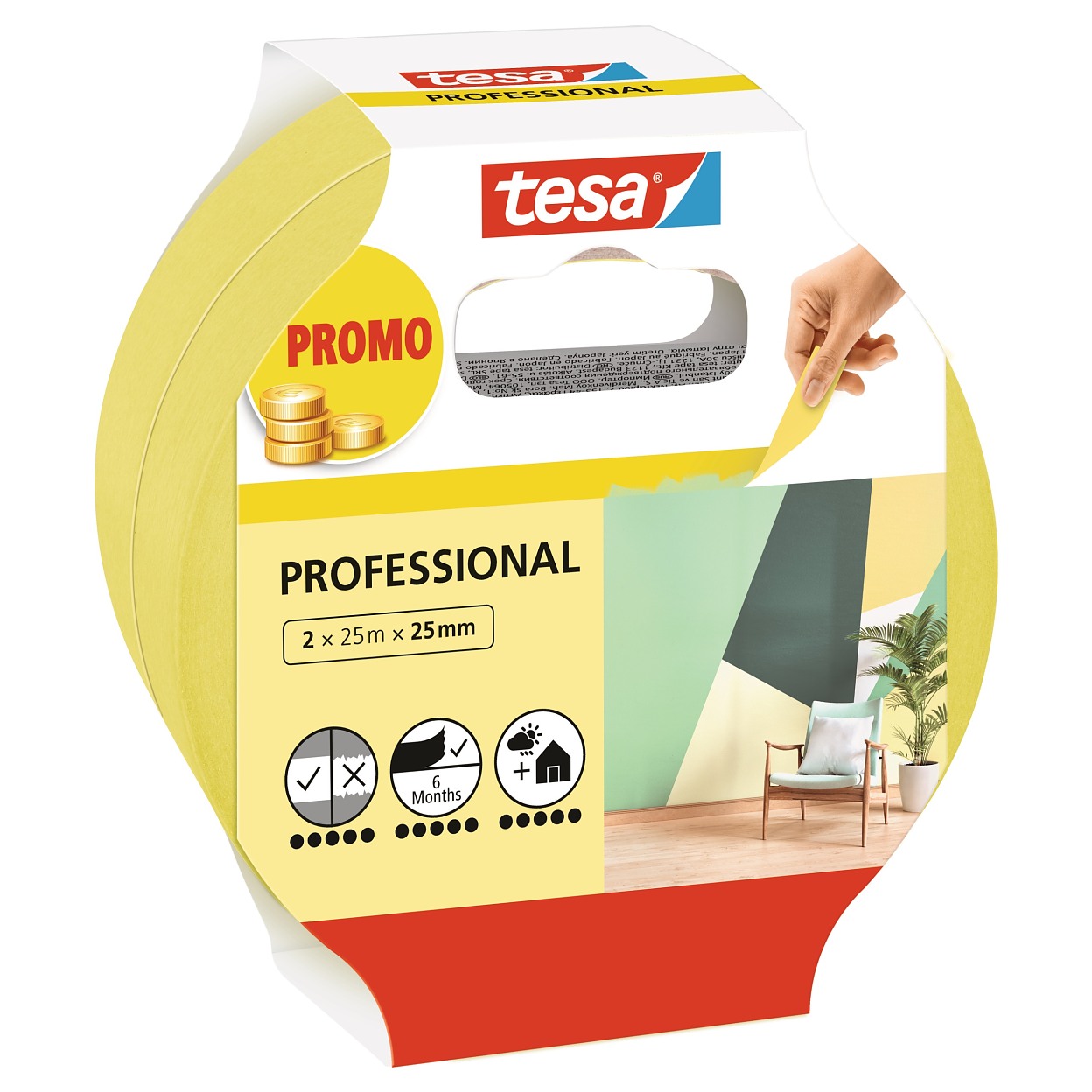 tesa® BASIC Masking tape - tesa