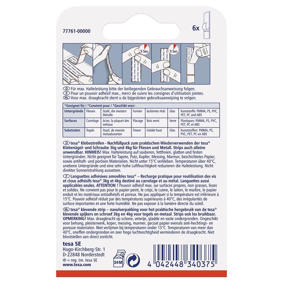 tesa® Powerstrips Small - tesa