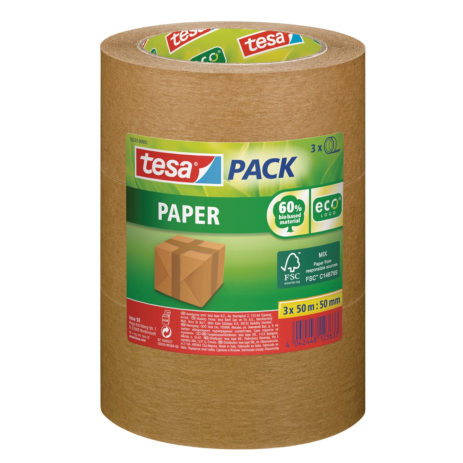 tesapack® Paper Standard ecoLogo - tesa