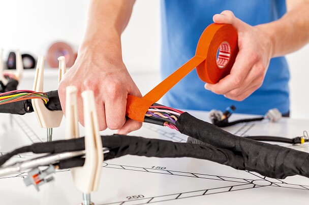 Wire Harnessing tapes for Bundling and Protection - tesa Wire Harnessing tapes for Bundling and Protection - tesa