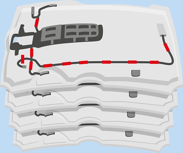 Cable Mounting in Passenger Compartments - tesa