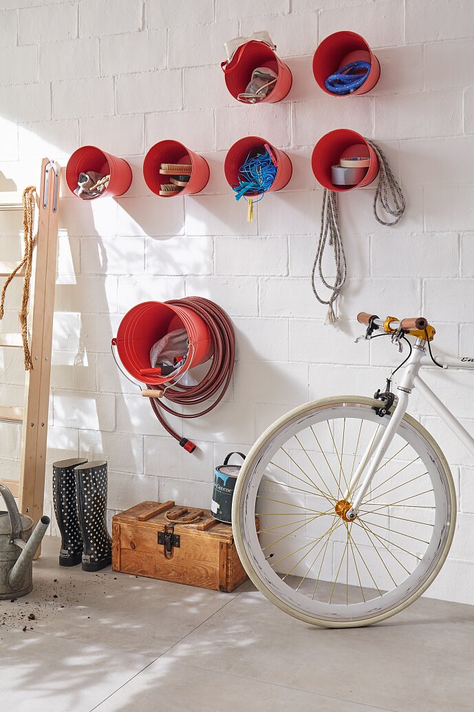 Garden Hose Storage Buckets - tesa