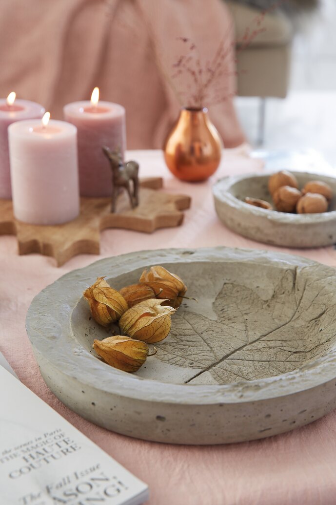 DIY Concrete Bowl - tesa