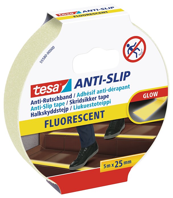 tesa® Anti-Slip Tape Fluorescent - tesa