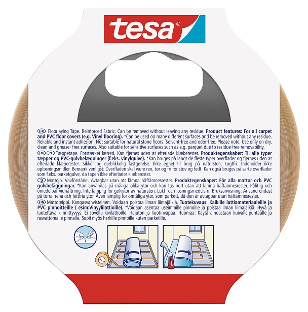 tesa® Floorlaying Tape Removable - tesa