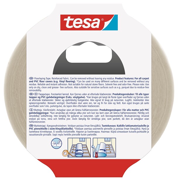 tesa® Floorlaying Tape Removable - tesa