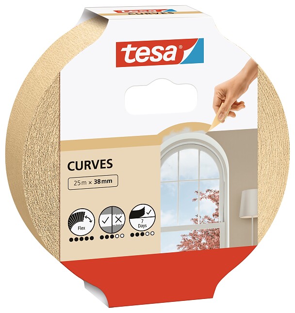 tesa® Masking Tape Flexible for Curves - tesa