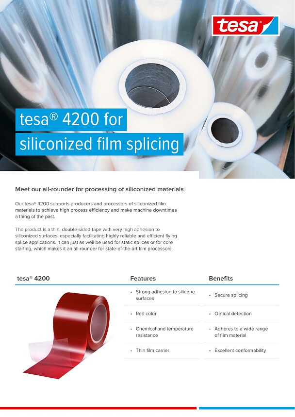 Splicing Tapes for Film Materials - tesa