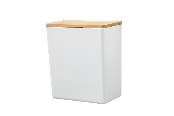 tesa® BABOO Storage Box L, Self-Adhesive, Bamboo & High-Quality Plastic ...
