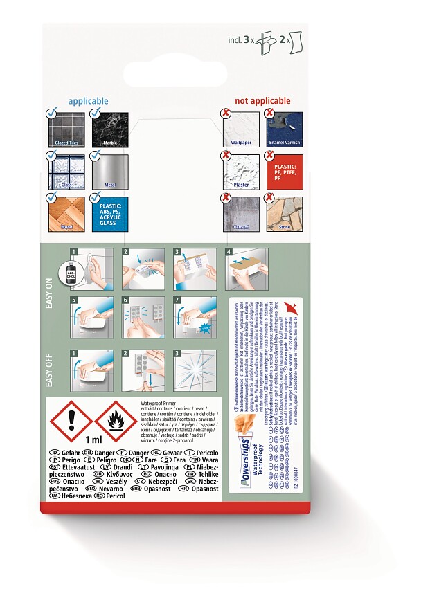 tesa® BABOO Storage Box, Self-Adhesive, Bamboo & High-Quality Plastic ...