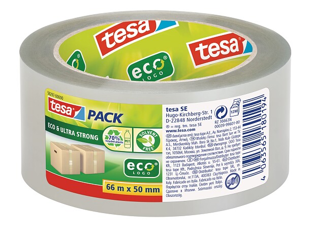 tesapack® Eco & Ultra Strong ecoLogo - tesa