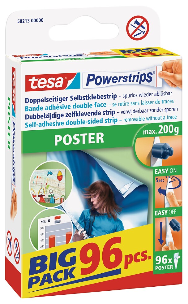 tesa® Powerstrips Poster - tesa
