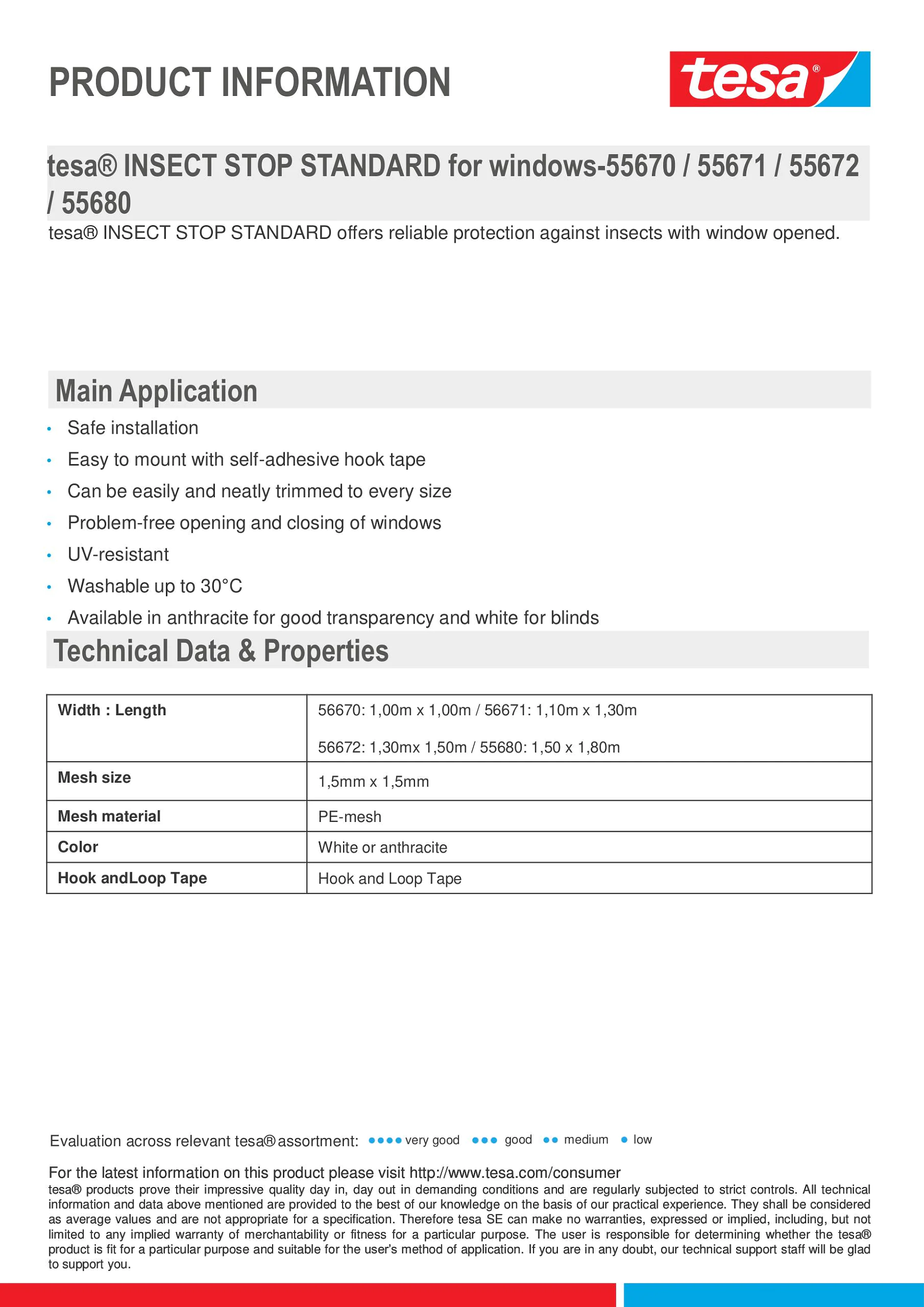 tesa® Insect Stop Comfort For Windows - tesa