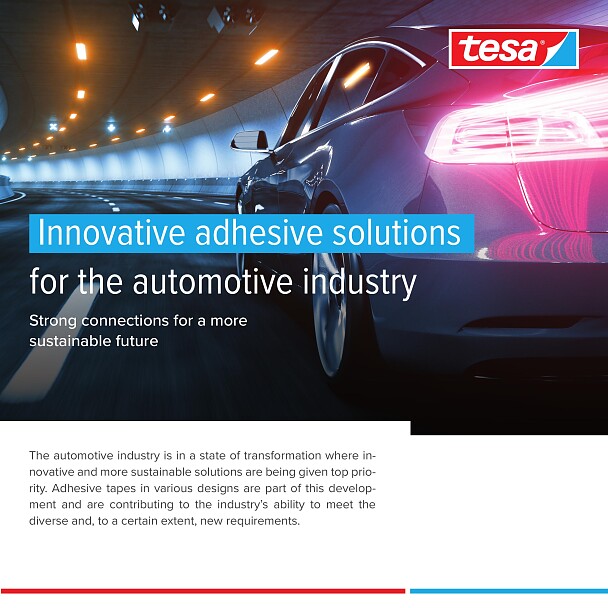 Innovative adhesive solutions for the automotive industry - tesa