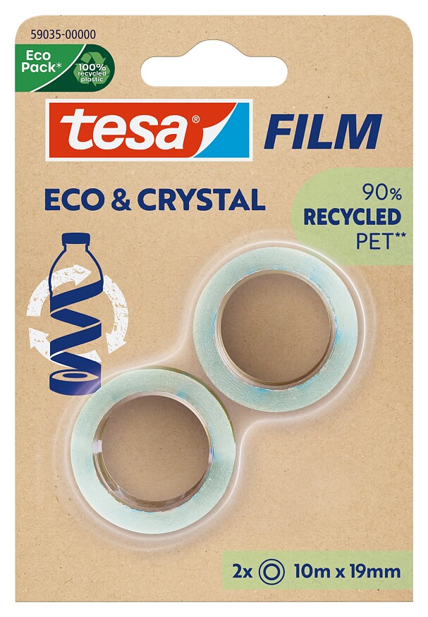 A crystal-clear commitment to sustainability – tesafilm® Eco & Crystal ...